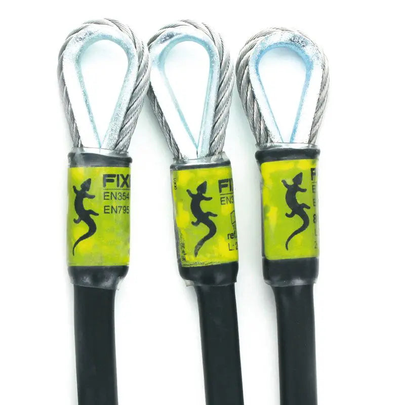 Anclaje de cable de acero 100 cms. 22kN Certificado – Fixe – ALTURASTORE.CL